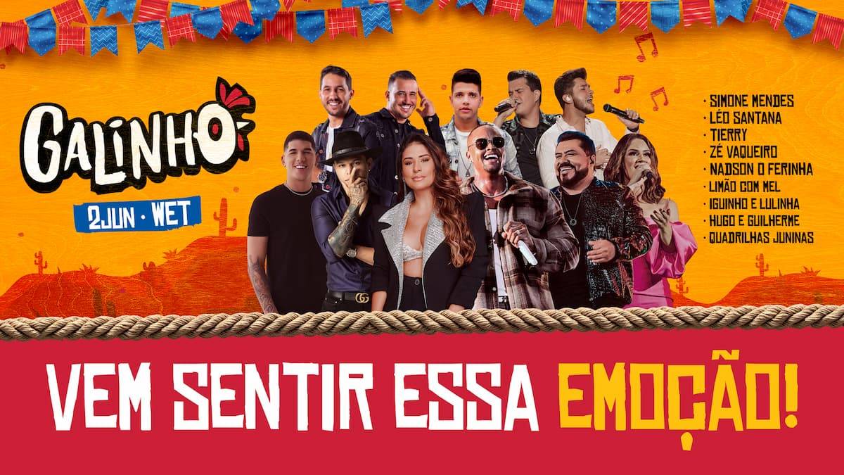 Galinho 2023 - Saiba tudo sobre o evento