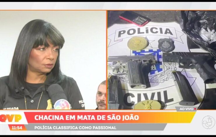 Chacina Que Deixou 9 Mortos Em Mata De São João Teve Motivação