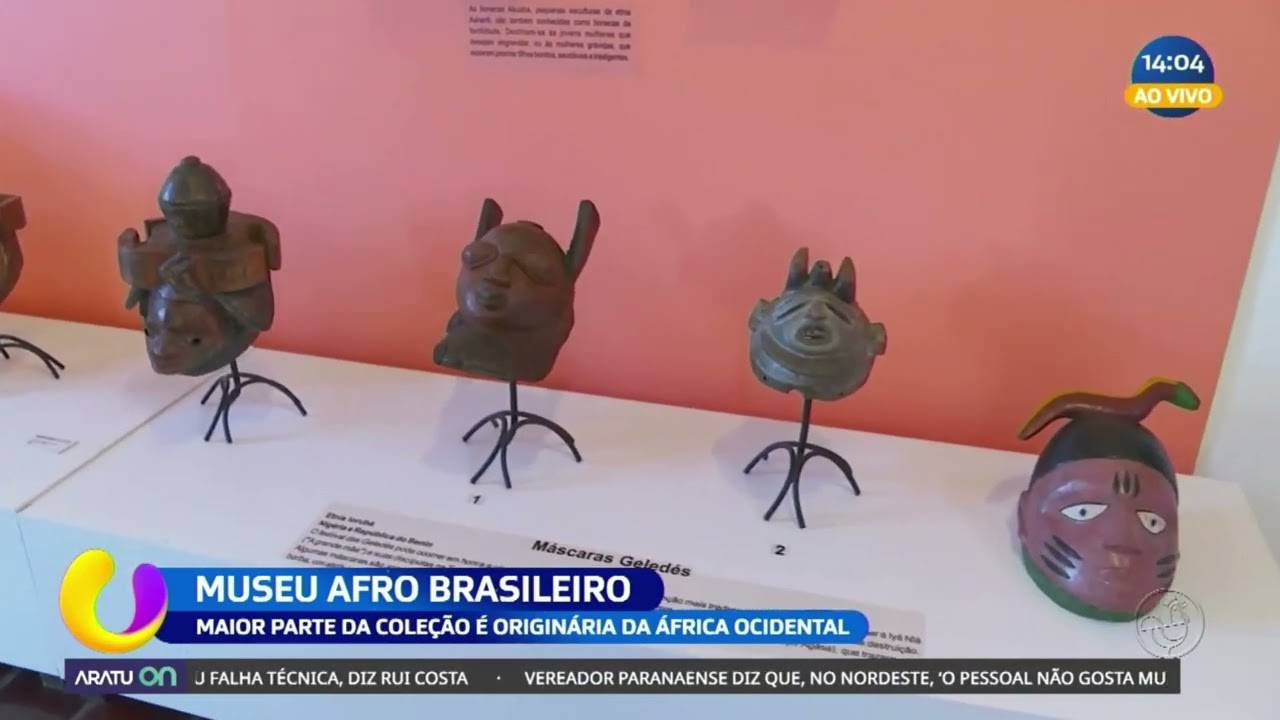 Museu afro brasileiro: Maior parte da coleção é originária da África ...