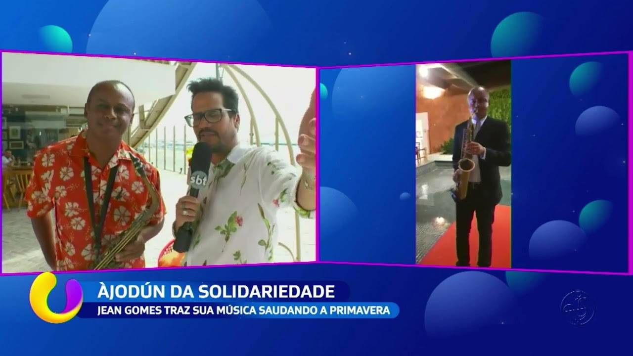 Jean Gomes saudando a primavera com sua linda música | Aratu On ...