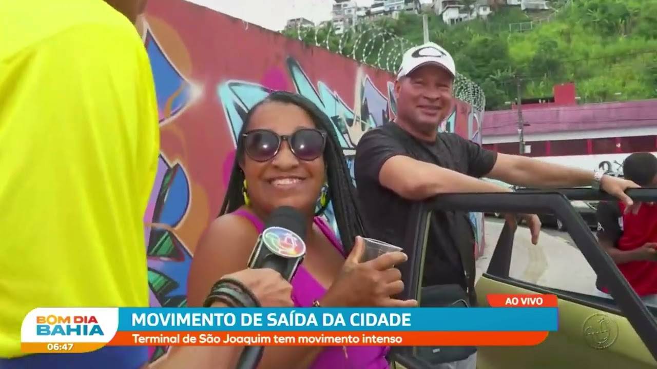 Movimento de saída da cidade | Aratu On - Notícias da Bahia e dos baianos