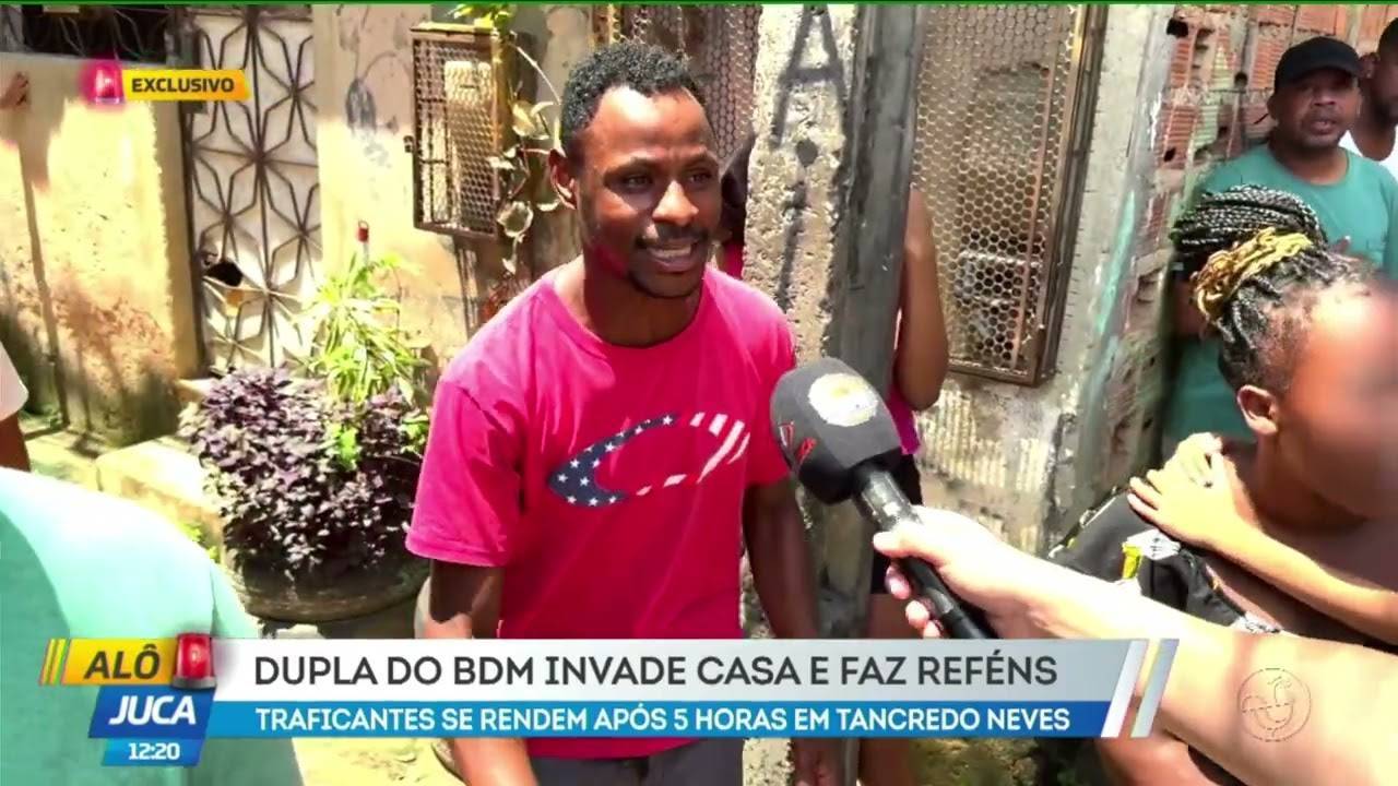Dupla do bdm faz família refém em Tancredo Neves no Alto do Macaco ...
